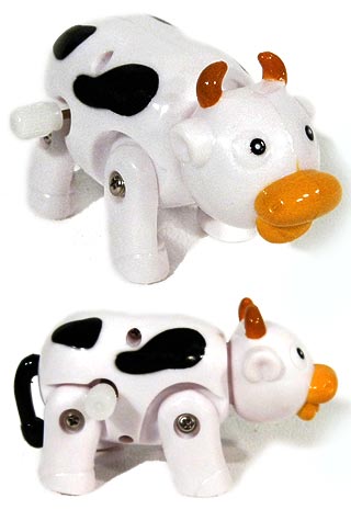 Wind Up Cow Betsy : Plastic Toy