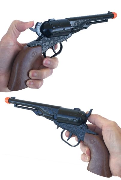 Tombstone Replica Cap Gun : Replica Revolver Pistol Outlaw Western Toy